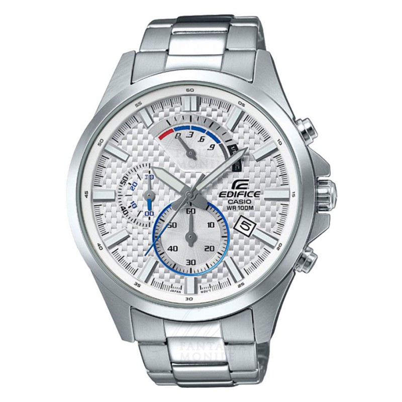Orologio Edifice Casio Chrono Cassa Acciaio Uomo EFV-530D-7AVUEF
